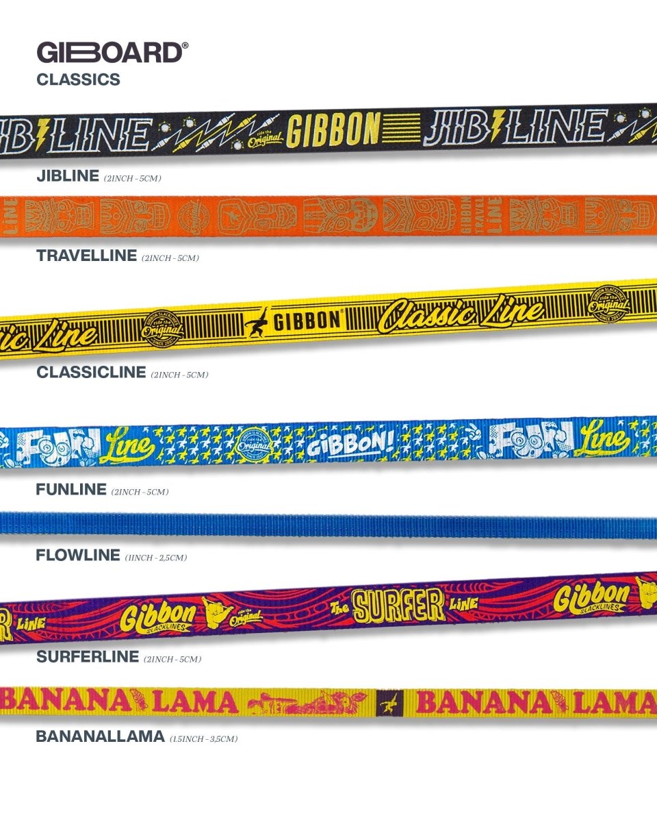 GIBOARD Classic – Slackline Boards | GIBBON Slacklines