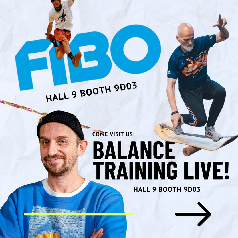 Balance Training Live @ FIBO 2026 | VISIT US | GIBBON Slacklines